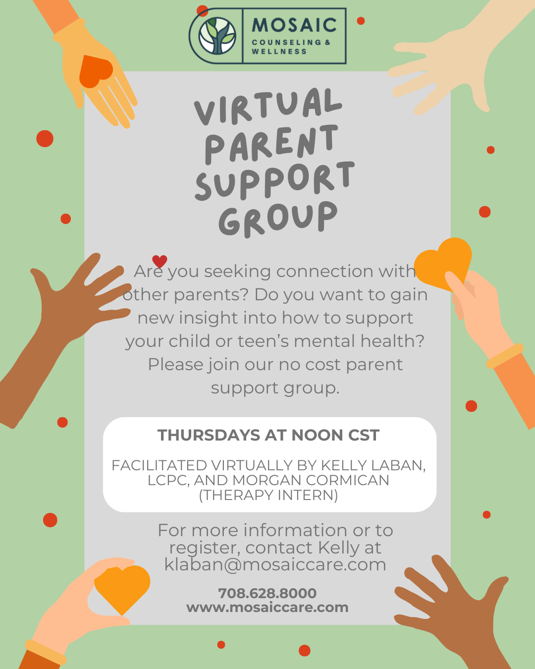 What We Treat | Mosaic Counseling & Wellness